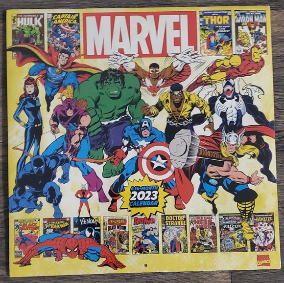 Marvel | Office | Marvel 223 6 Month Calendar | Poshmark